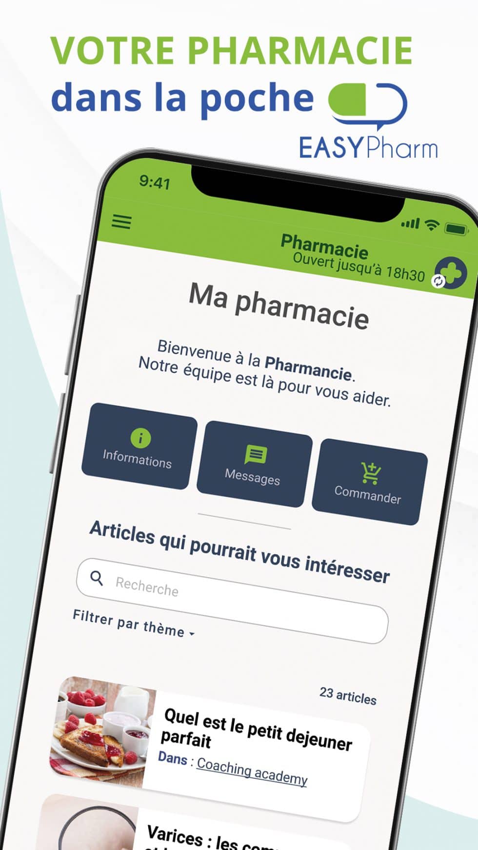 EASYPharm, l'application pour les pharmaciens et leurs patients